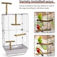 FINAQUA 6-Pack Natural Wood Bird Perch Set - Chewing & Paw Grinding ...
