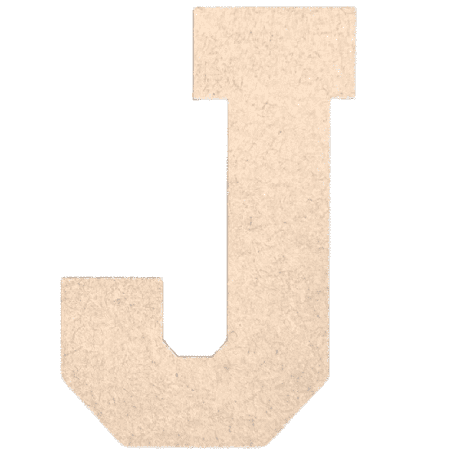 Krafty Supply - 4" Tall MDF Letter J | 1/4" Thick |Collegiate|Wooden ...
