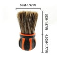 Car Detail Brush with Soft Boar Bristles | Round Head Wheel Hub ...