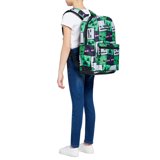 Minecraft Unisex Printed Backpack Green Multi-Color - Walmart.com