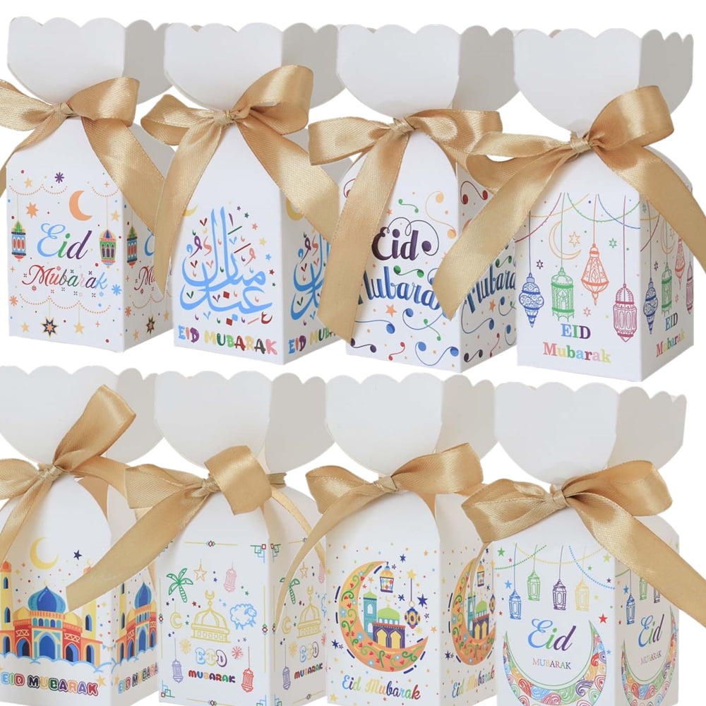 Click here for Tetou 24pcs Eid Mubarak Vase Shaped Candy Box Musl... prices
