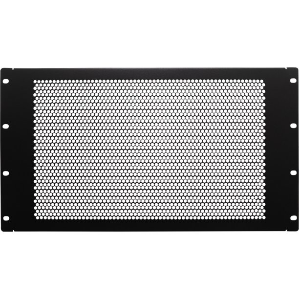 Navepoint 6U Blank Rack Mount Panel Spacer With Venting For 19-Inch ...
