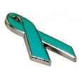 Pinmart Melanoma Cancer Prevention And Awareness Enamel Lapel Pin â Grey Ribbon Prevention Pin