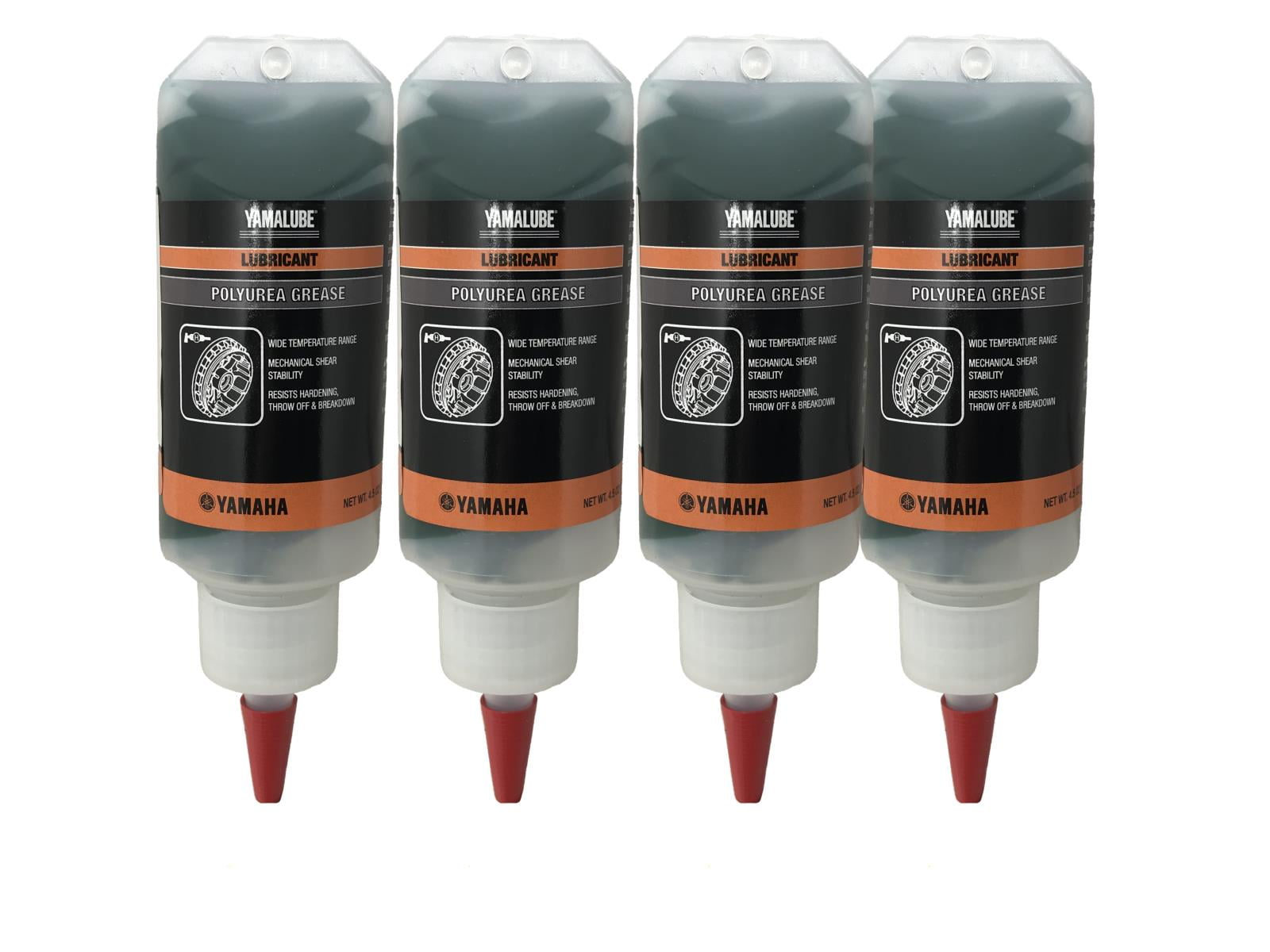 Yamaha Genuine OEM Yamalube Polyurea Grease ACC-POLYG-RS-05 - 4 Pack ...