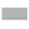 72 x 36 Inch LED Illuminated Bathroom Mirror, Wall Mounted Anti Fog ...