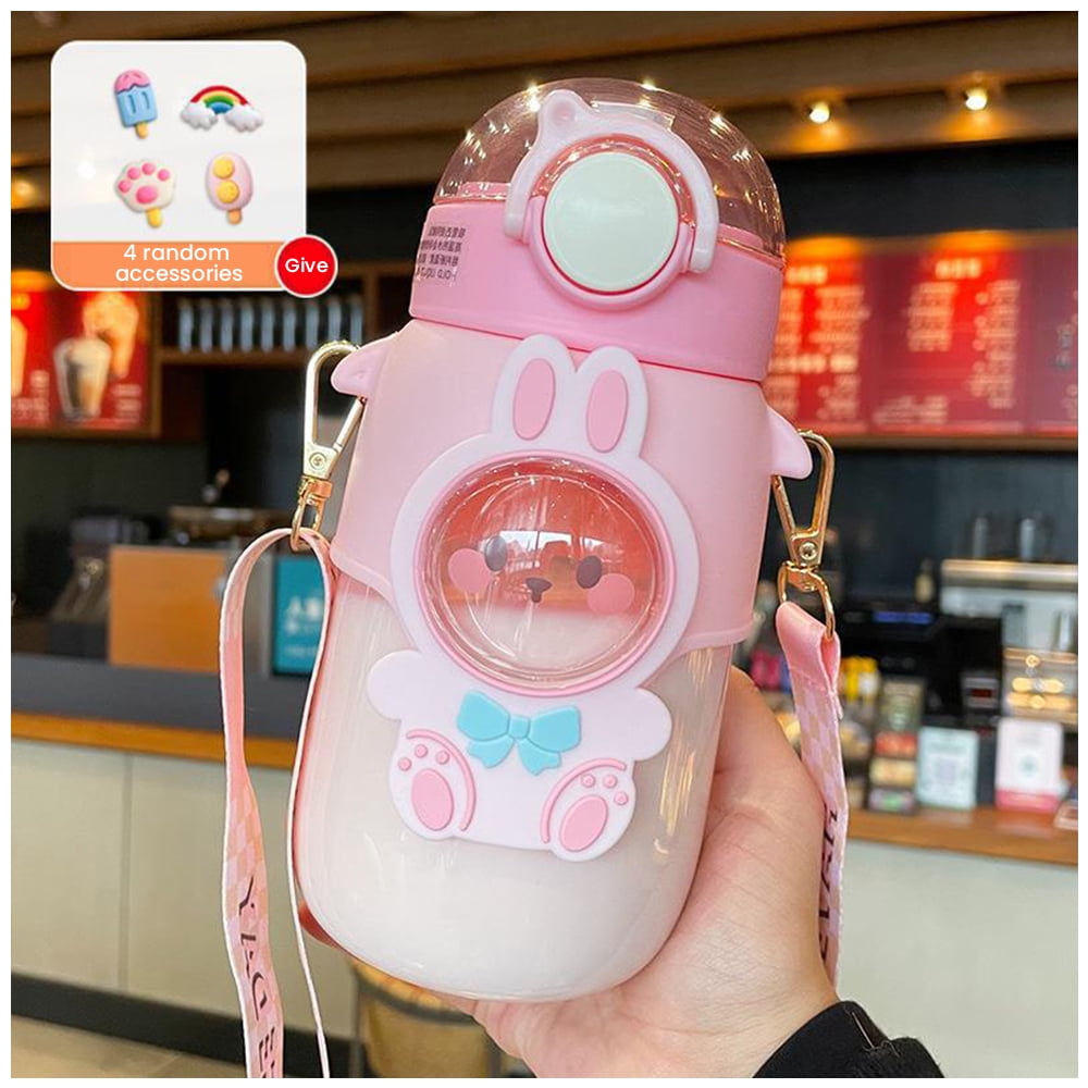 Portable Cute Water Bottle E+4 Random Stickers - Walmart.com