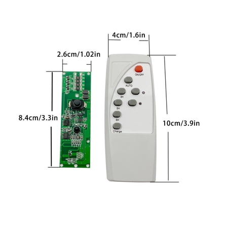 Solar Powered Lamp Power Controller with Remote Control Electronic ...