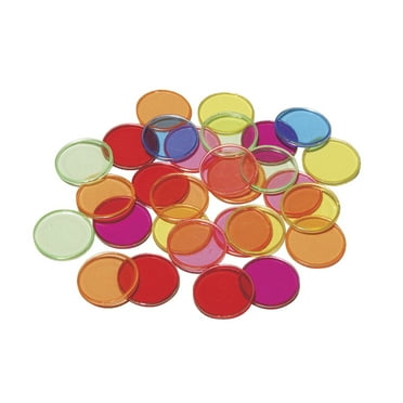 Transparent 6-Color Counting Chips | Bundle of 2 Packs - Walmart.com