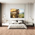 Jesus Christ Wall Art Life of Jesus Canvas Print Religious Christian ...