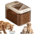 USUERY Dog Food Storage Container Airtight Pet Food Bin With Lid Fresh ...