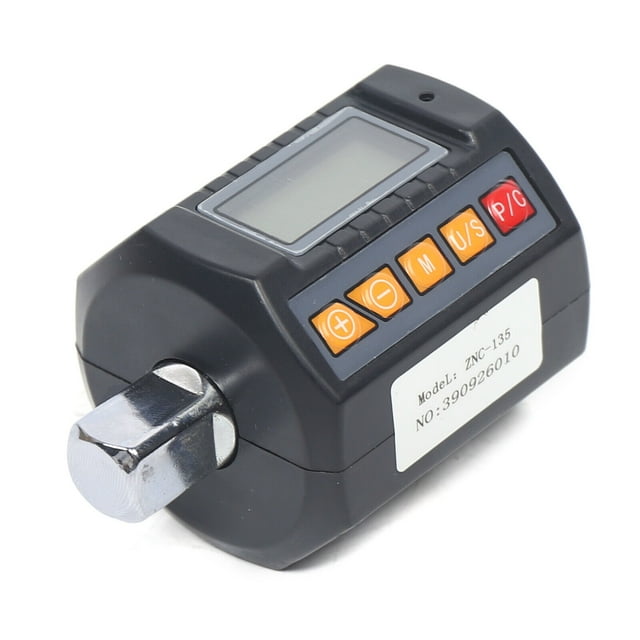Black Digital Torque Meter+2Replaceable Ratchet Head LED Digital ...
