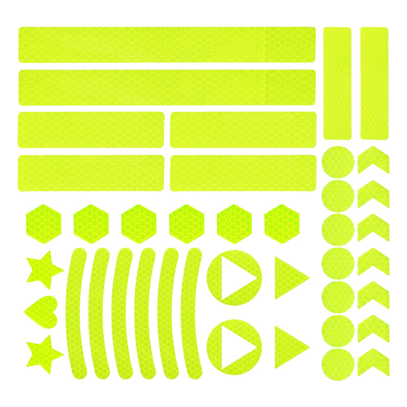 Reflective Stickers Tape, Reflector Tapes Safety Warning Sticker High ...