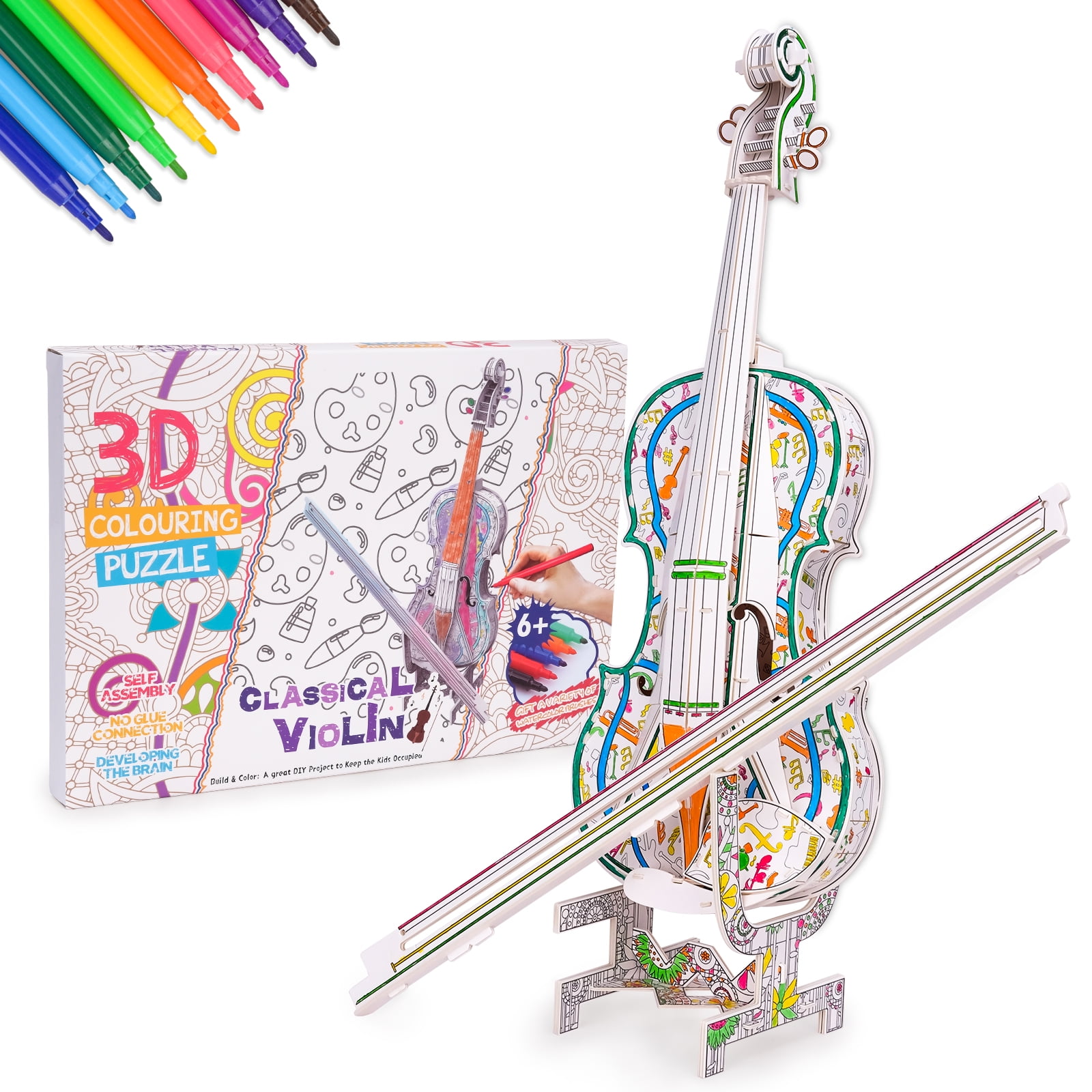 Dream Fun Art Set For Kids 4 To 6 3D Puzzle Toys For 6 7 8 Year Old Boys Coloring Kits For Girls dream-fun-art-set-for-kids-4-to-6-3d-puzzle-toys-for-6-7-8-year-old-boys-coloring-kits-for-girls