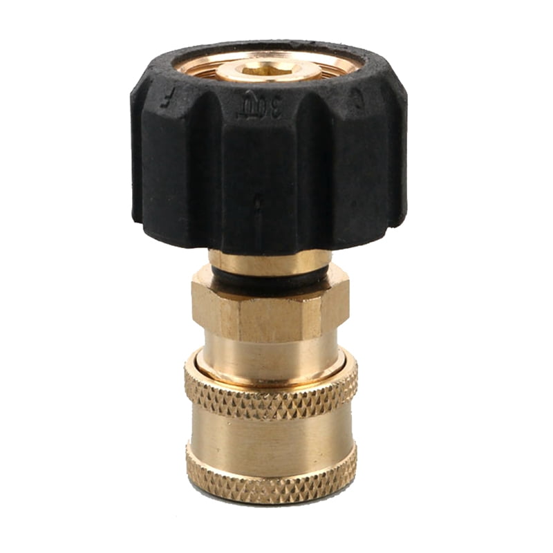 1Pc 1/4 To M22 Quick Connector High Pressure Car Washer Quick Coupling ...