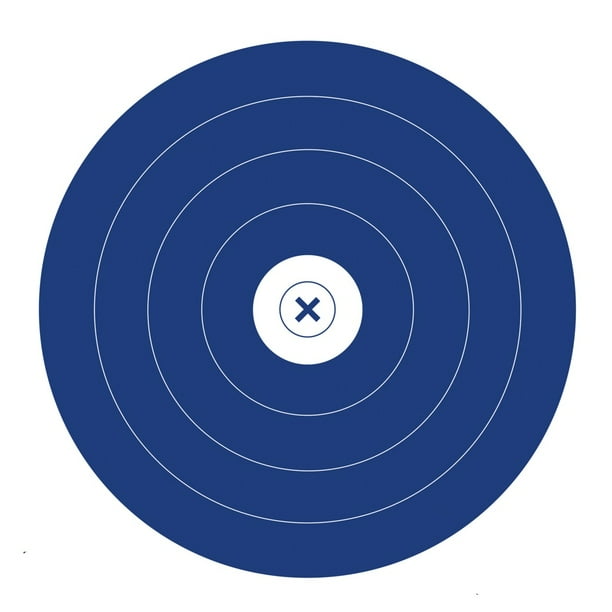 Morrell Single Spot Paper Archery Target Faces 100 Pack - Walmart.com