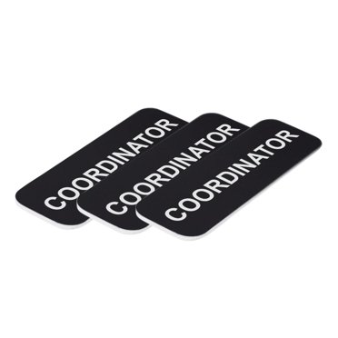 Journalist 1 x 3" Name Tag/Badge, Red, (3 Pack) - Walmart.com