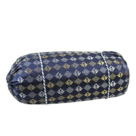 Natural Geo Blue/Silver Gao Takiya Bolster Pillow (Set of 2) | Walmart ...