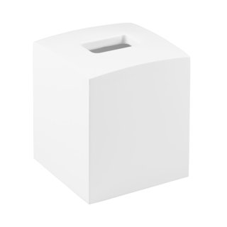 Yirtree Square Bamboo Wood Facial Tissue Paper Box Cover Holder for ...