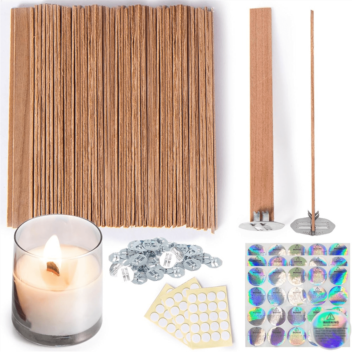 Click here for Unbranded Candle Wick thicken Wood Wicks For Candl... prices