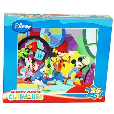 Disney Mickey Mouse Clubhouse 25-Piece Puzzle (Silly Switch) | Walmart ...