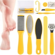 DecorRack 4 in 1 Pedicure Paddle Kit Tool with Pumice Stone for Feet ...