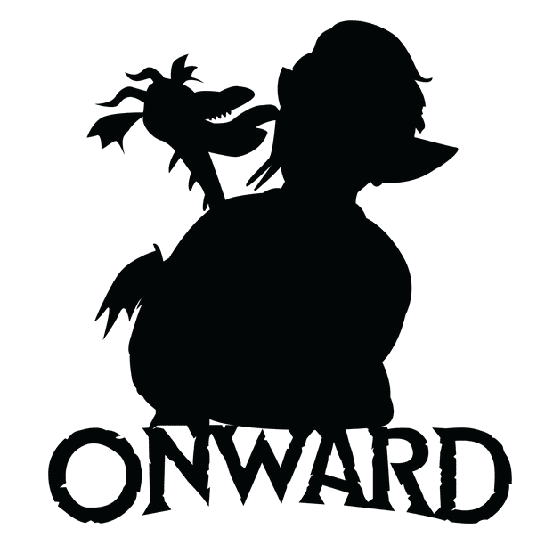 Laurel Lightfoot with Dog Blazey from the Movie Onward Artwork Design ...