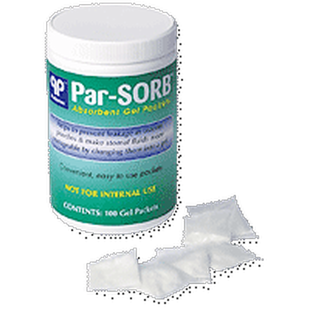 Par-sorb absorbent gel packets, 100 per jar part no. parsorb (1/ea ...