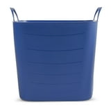 Life Story 25 Liter 6.6 Gallon Durable Plastic Storage Tote, Blue (12 ...