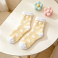 BESEW7 Warm Grippy Fuzzy Slipper Socks for Women, Soft Cozy Microfiber ...