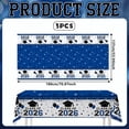 Class of 2026 Graduation Tablecloth Set, Blue & Vinyl Cover for High ...