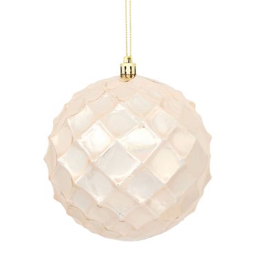 8" Baby Blue Matt Glitte Swirl Ball 1/Bx - Walmart.com