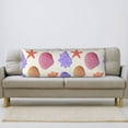 Body Pillow Cover - Cute Cartoon Conch Shell Starfish Soft Body Pillow ...