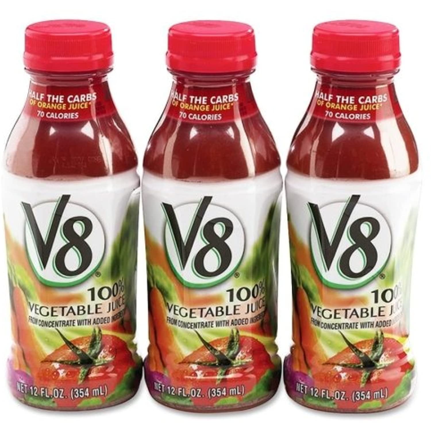 V8 Vegetable Juice, 12 Oz. Plastic Bottle (12 Pack) - Walmart.com