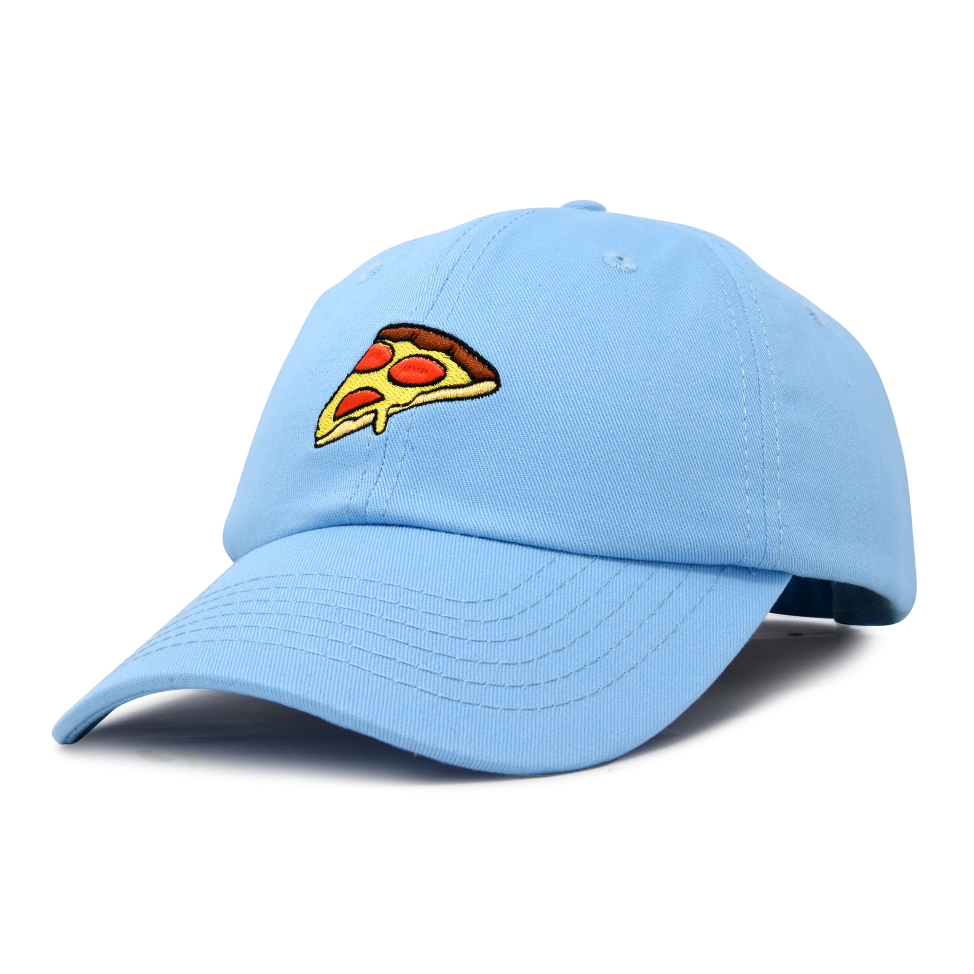 DALIX Pizza Slice Hat Baseball Cap in Light Blue - Walmart.com