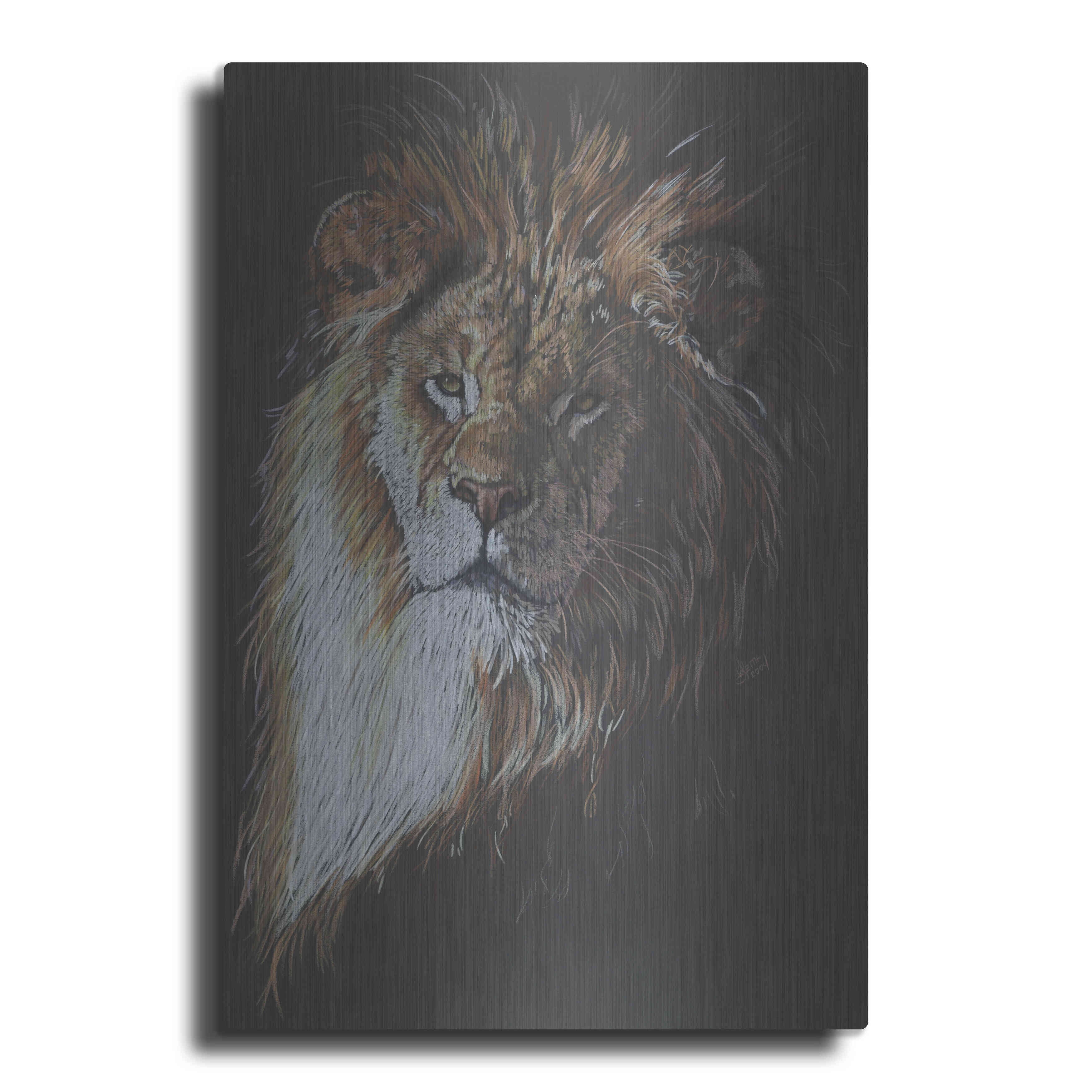 Luxe Metal Art 'Maestro' by Barbara Keith, Metal Wall Art, 12"x16 ...