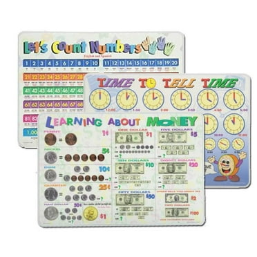 Painless Learning Alphabet with Animals Placemat - Walmart.com