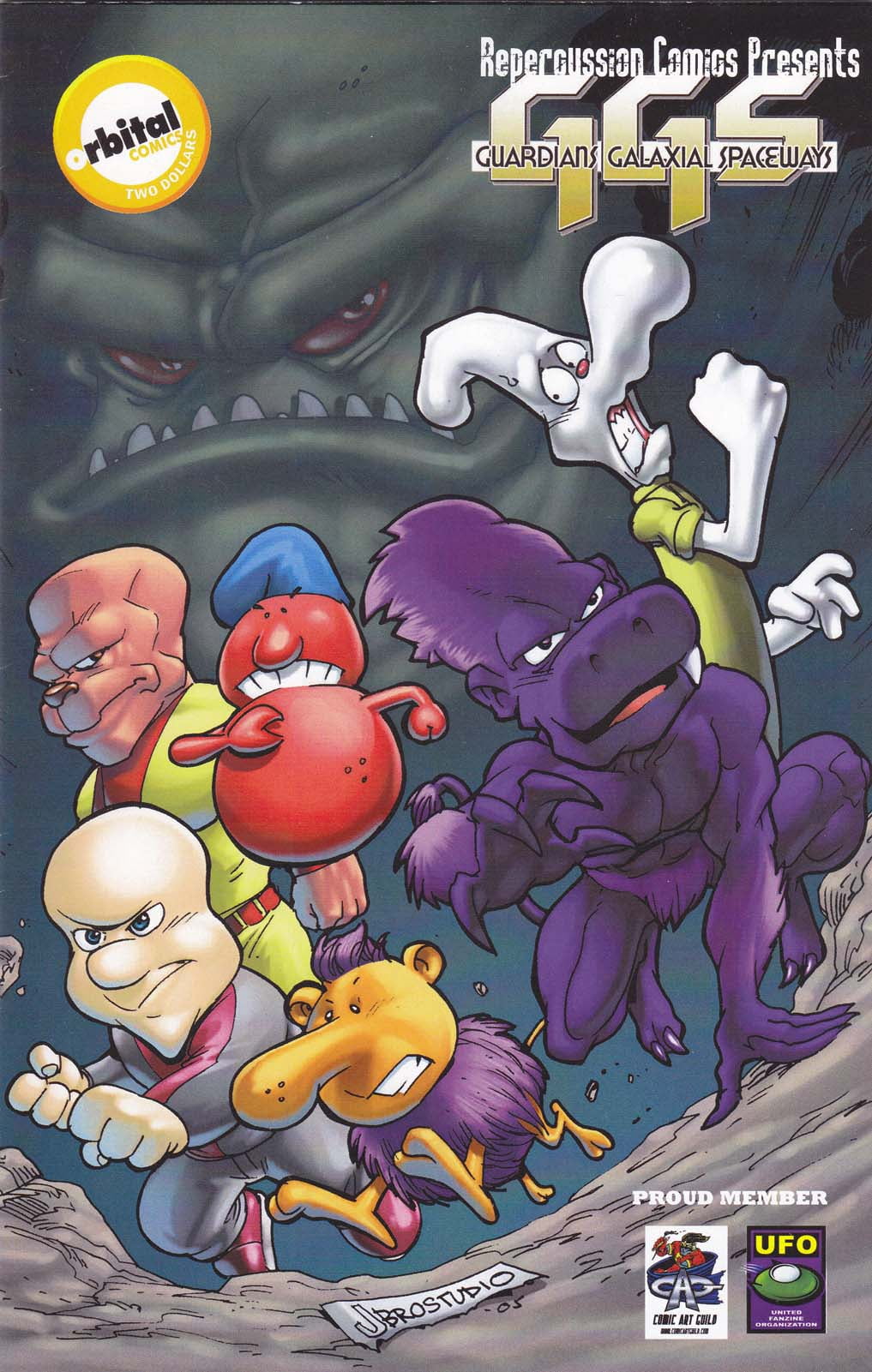 Guardians Galaxial Spaceways: The Melodian Marshmallow Manuever #1 VF ...