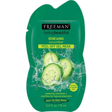 Freeman Feeling Beautiful Peel-Away Clay Mask, Sweet Tea & Lemon 6 oz ...