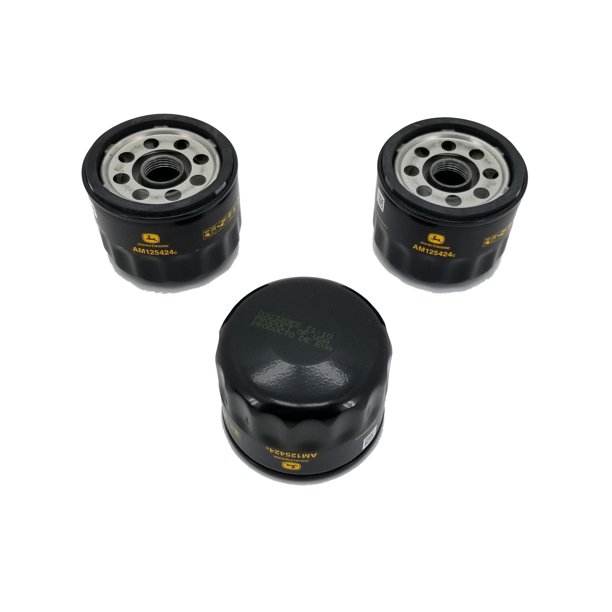 John Deere Original Equipment Package of Three Oil Filters - AM125424 ...