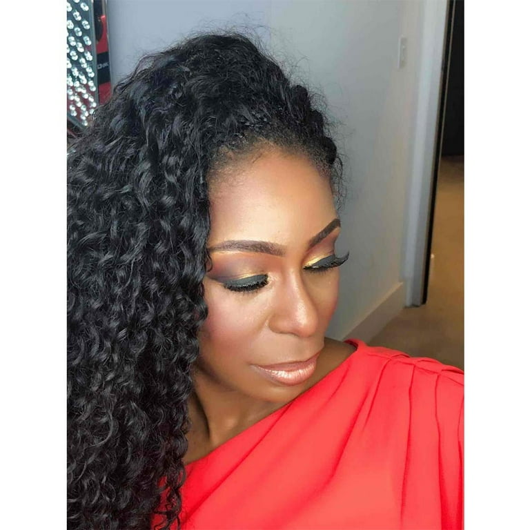 Curly Invisible Braids