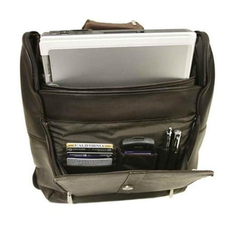 Piel Leather - SLIM COMPUTER BACKPACK - Walmart.com