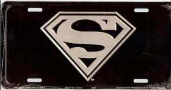 Superman Metal License Plate - Walmart.com - Walmart.com