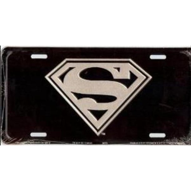 Superman Metal License Plate - Walmart.com - Walmart.com