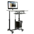 Oklahoma Sound Edu Touch Pro Sit-Stand Computer Cart - Walmart.com