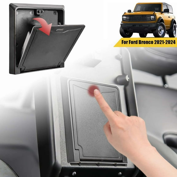 Door Handle Storage Box Container for Ford Bronco 2021 2022 2023 2024 ...
