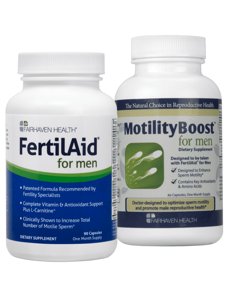 Fertilaid For Men And Motilityboost Combo 1 Month Supply Fertility