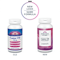 Heritage Store Castor Oil Capsules 725mg, Intestinal Balance Support ...
