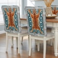 Chair Covers Set of 4 Striking Tiger Chair Slipcover Protector Stretch ...