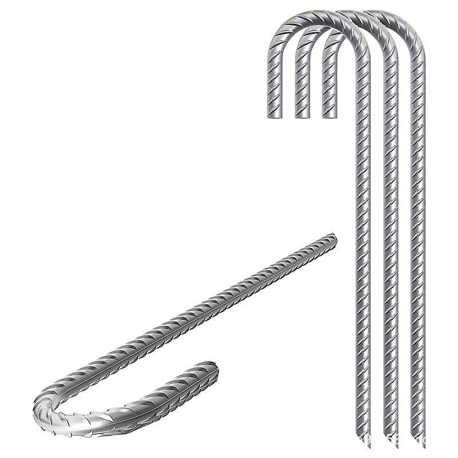Paquete de 6 estacas de varilla de refuerzo galvanizadas Estacas de ...