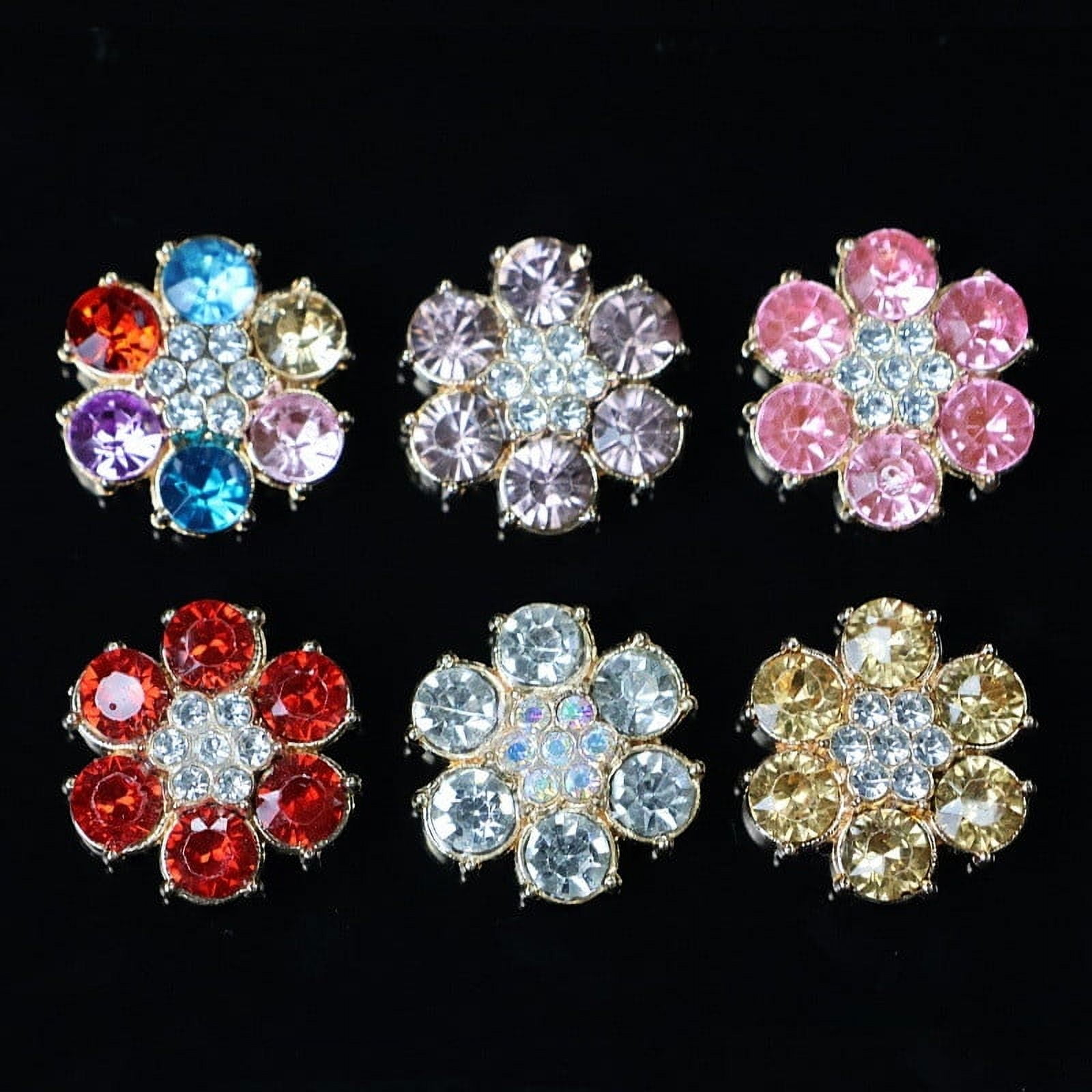 Couvre-boutons en Strass Boutons pour Femmes Détachables Chemise ...